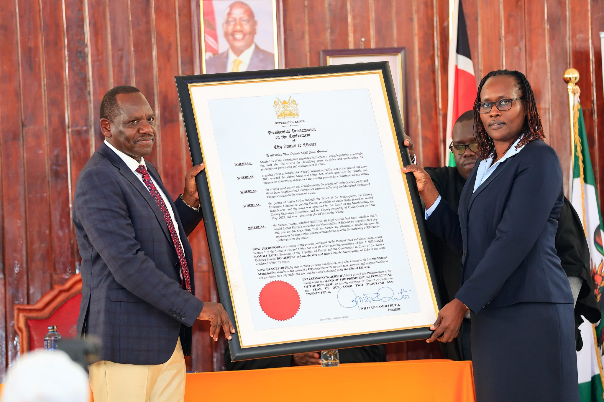 Ms. Elzeba Busienei – County Government of Uasin Gishu